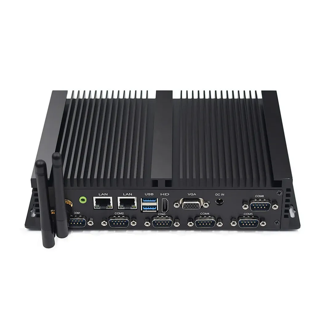 Fanless IPC mini PC computer , - 万诺恩